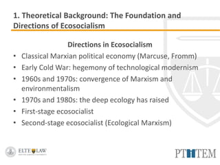 Ecosocialism in the 21st Century from the Perspective of Eastern Europe | PDF