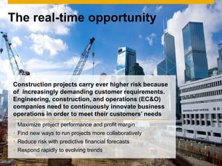 Delivering Real-Time Business Value for Engineering, Construction, and Operations | PPT