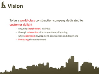 Business plan for Housing development | PPT