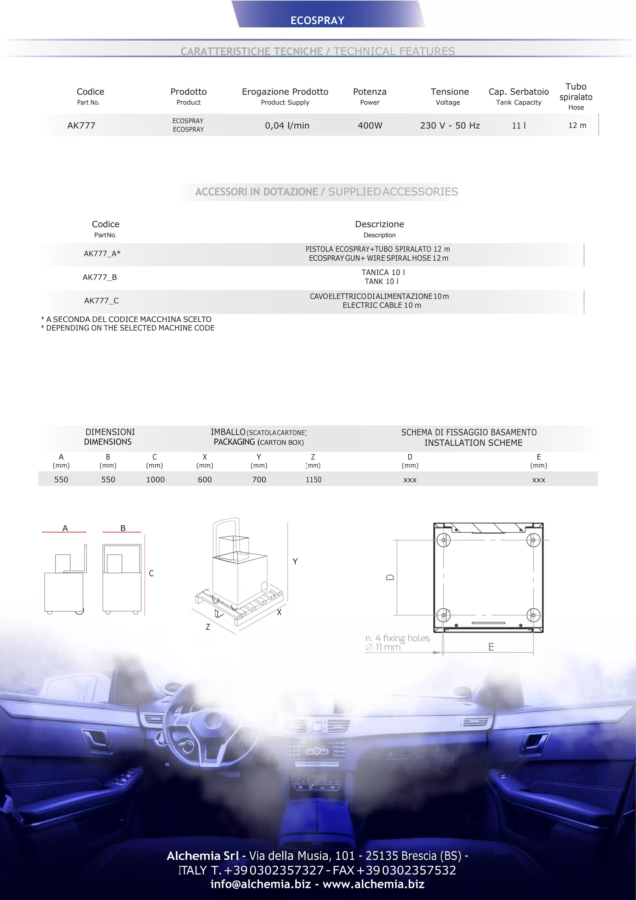 Ecospray ak777 | PDF
