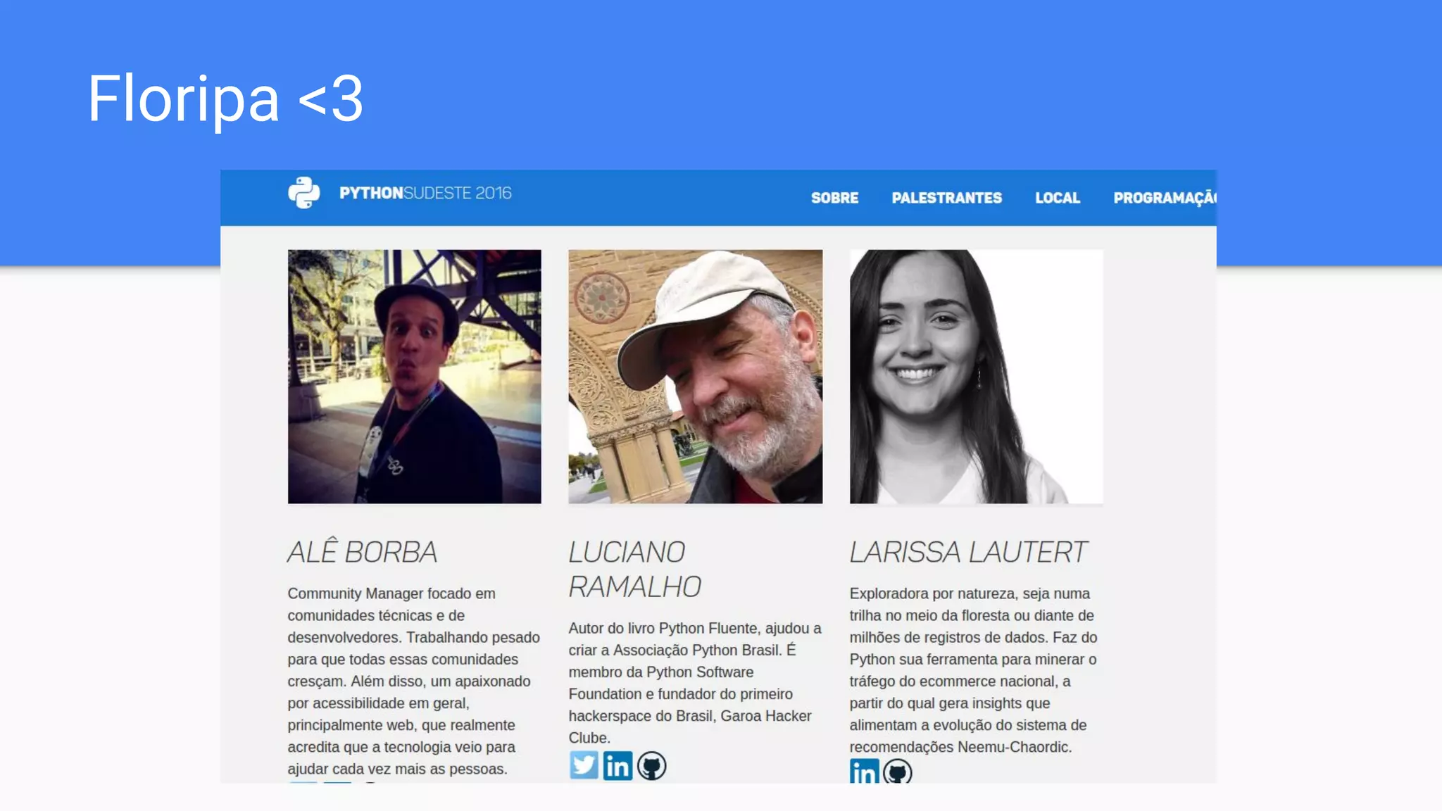 Ecossistema python | PPT
