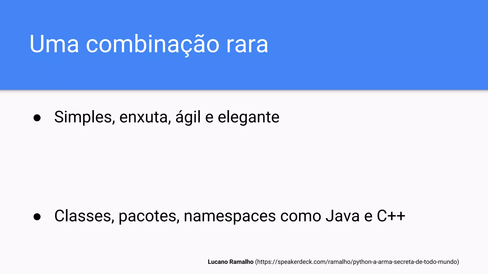 Ecossistema python | PPT