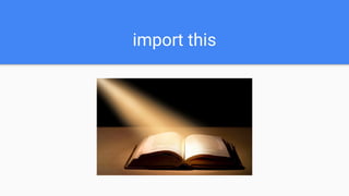 Ecossistema python | PPT