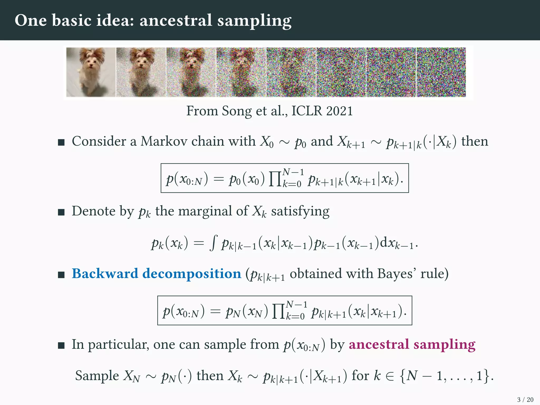 Diffusion Schrödinger bridges for score-based generative modeling | PPT
