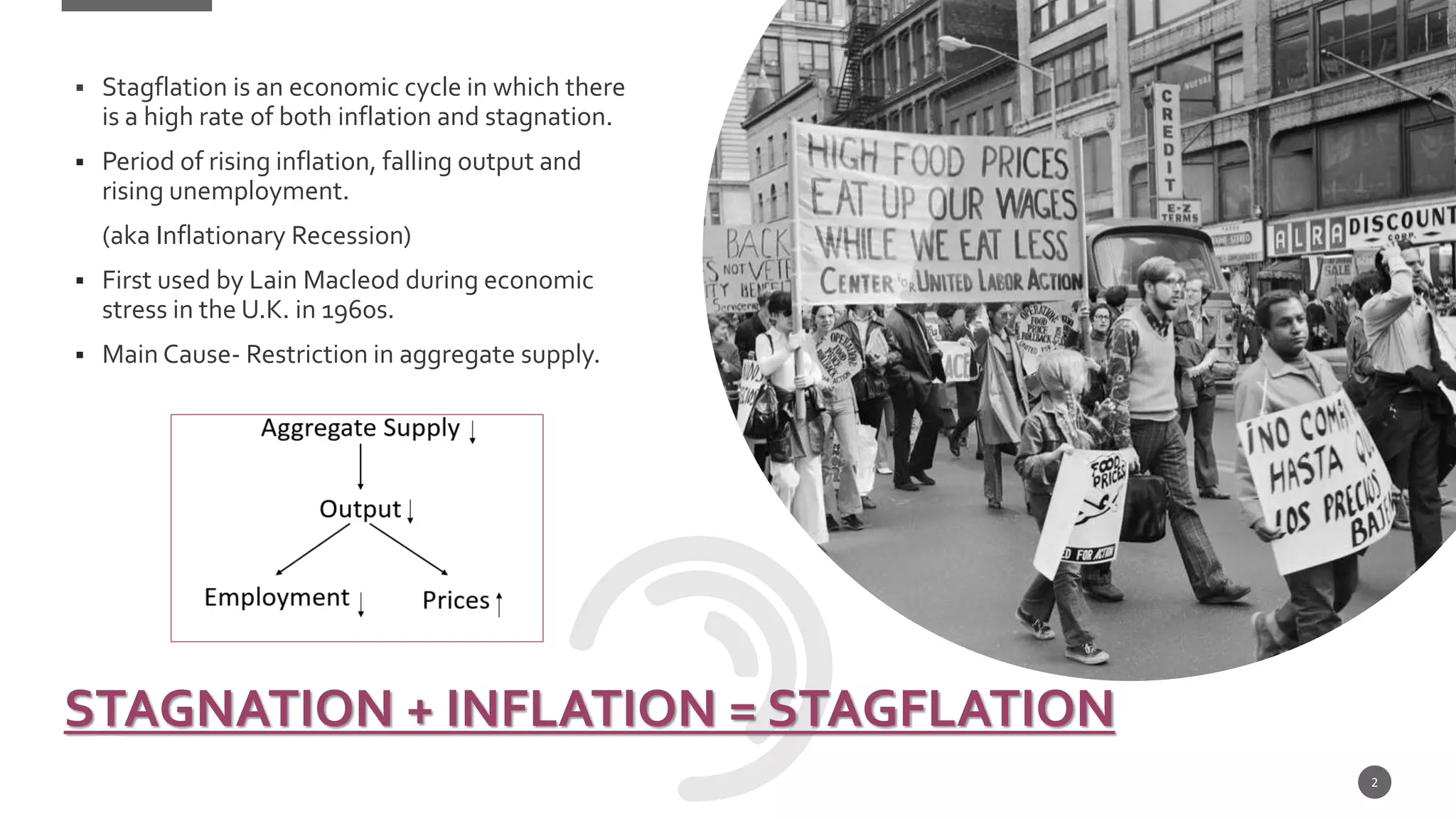 Macro Economics - Stagflation | PPTX
