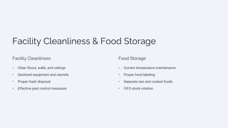 Ecosure Restaurant Inspection eAuditor Ensuring Quality Standards | PDF