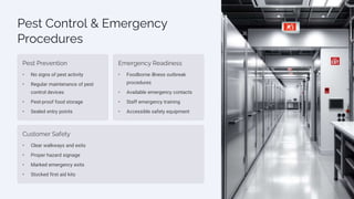 Ecosure Restaurant Inspection eAuditor Ensuring Quality Standards | PDF