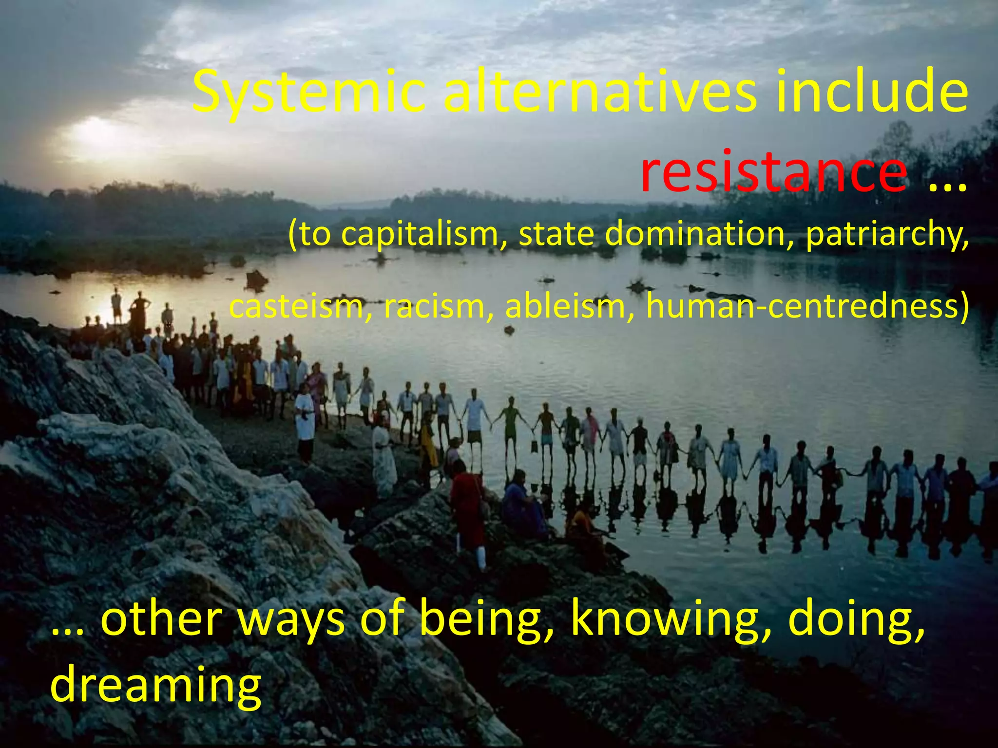 Ecoswaraj: Radical Ecological Democracy - Pluriversal Pathways out of Global Crises | PPTX