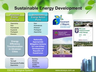 ESCO_Ecosys_Ukraine_2019 | PPT