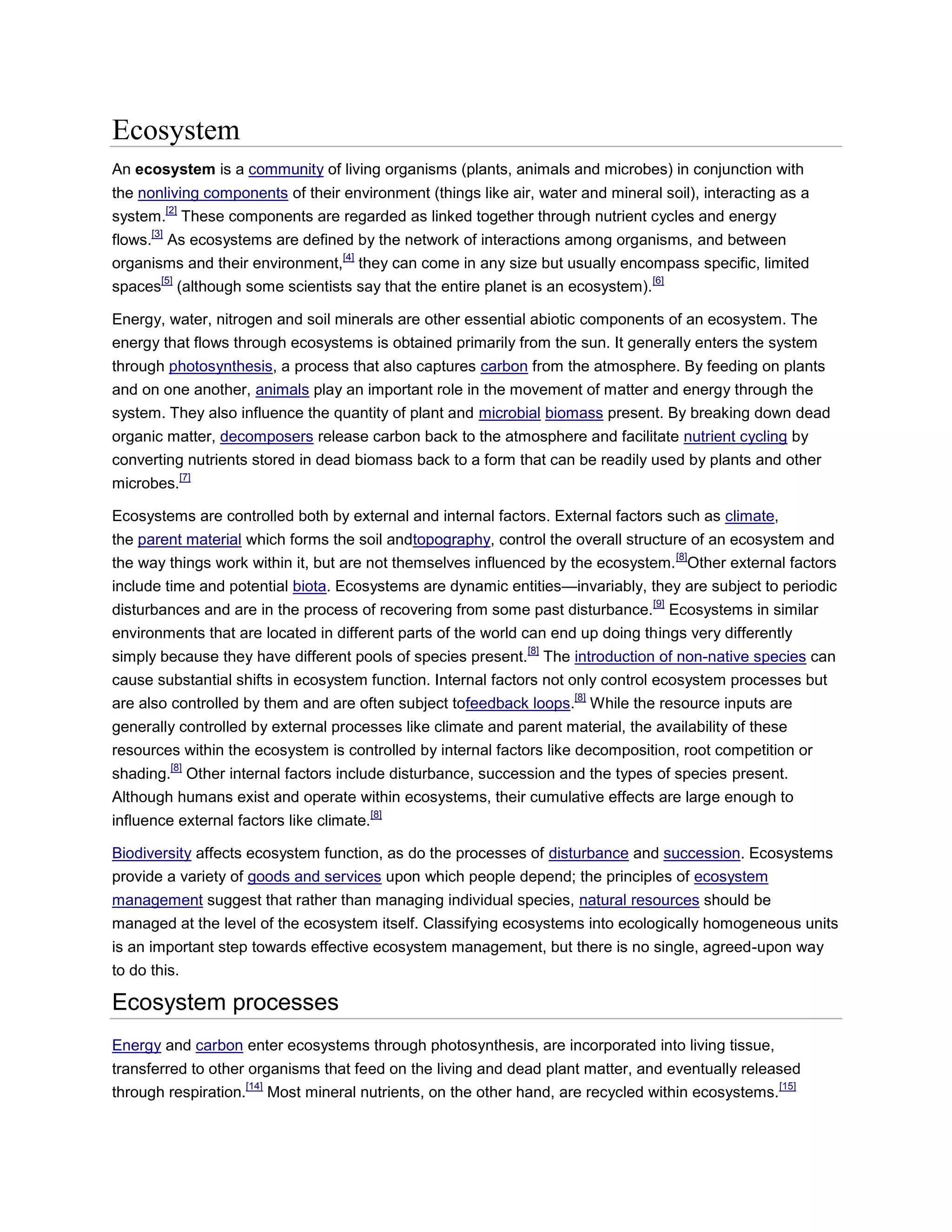 Ecosystem | DOCX