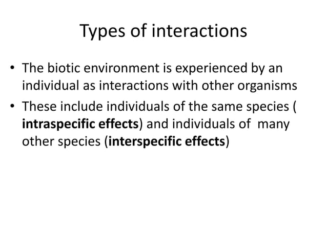 Ecosystem-components and interactions | PPTX