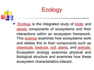 Ecosystem | PPT