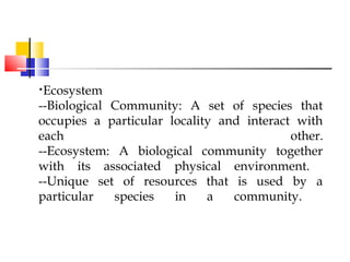Ecosystem | PPT