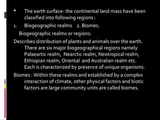 Ecosystem: for students studying environmental Biology | PPT