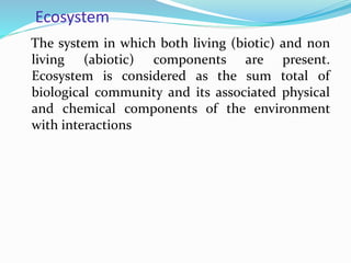 Ecosystem | PPT