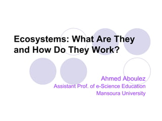 Ecosystem | PPT