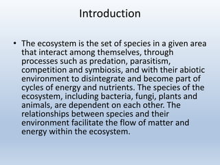 Ecosystem and its type | PPTX