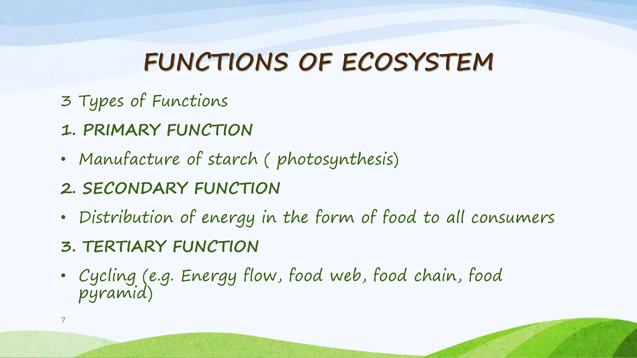 Ecosystemconcepts Structure And Functions Pdf Geography Science