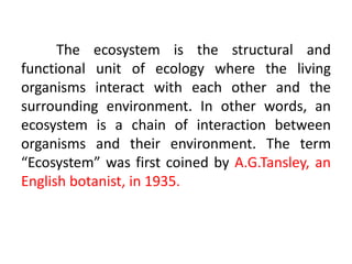 Ecosystem | PPTX