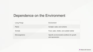 Ecosystem and its effects on human nature | PPTX