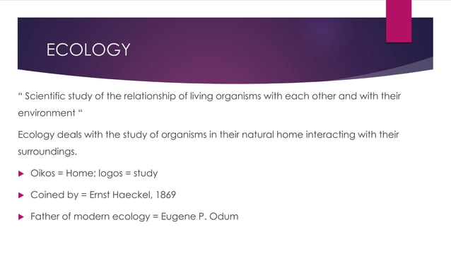 A slideshow on the meaning, types and components of an Ecosystem. | PDF ...