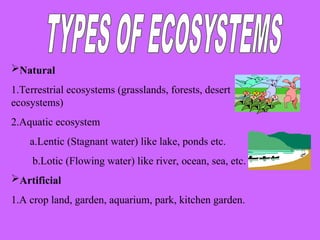 ECOSYSTEM power point presentation download | PPT