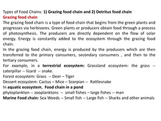 Ecosystem introduction, trophic levels can be represented by numbers | PDF