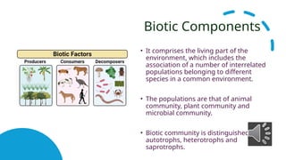 Ecosystem. its structure and functions.. | PPT
