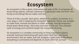 Ecosystem, What Are They and How Do They Work.pptx