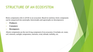 Ecosystem presentation- | PPT