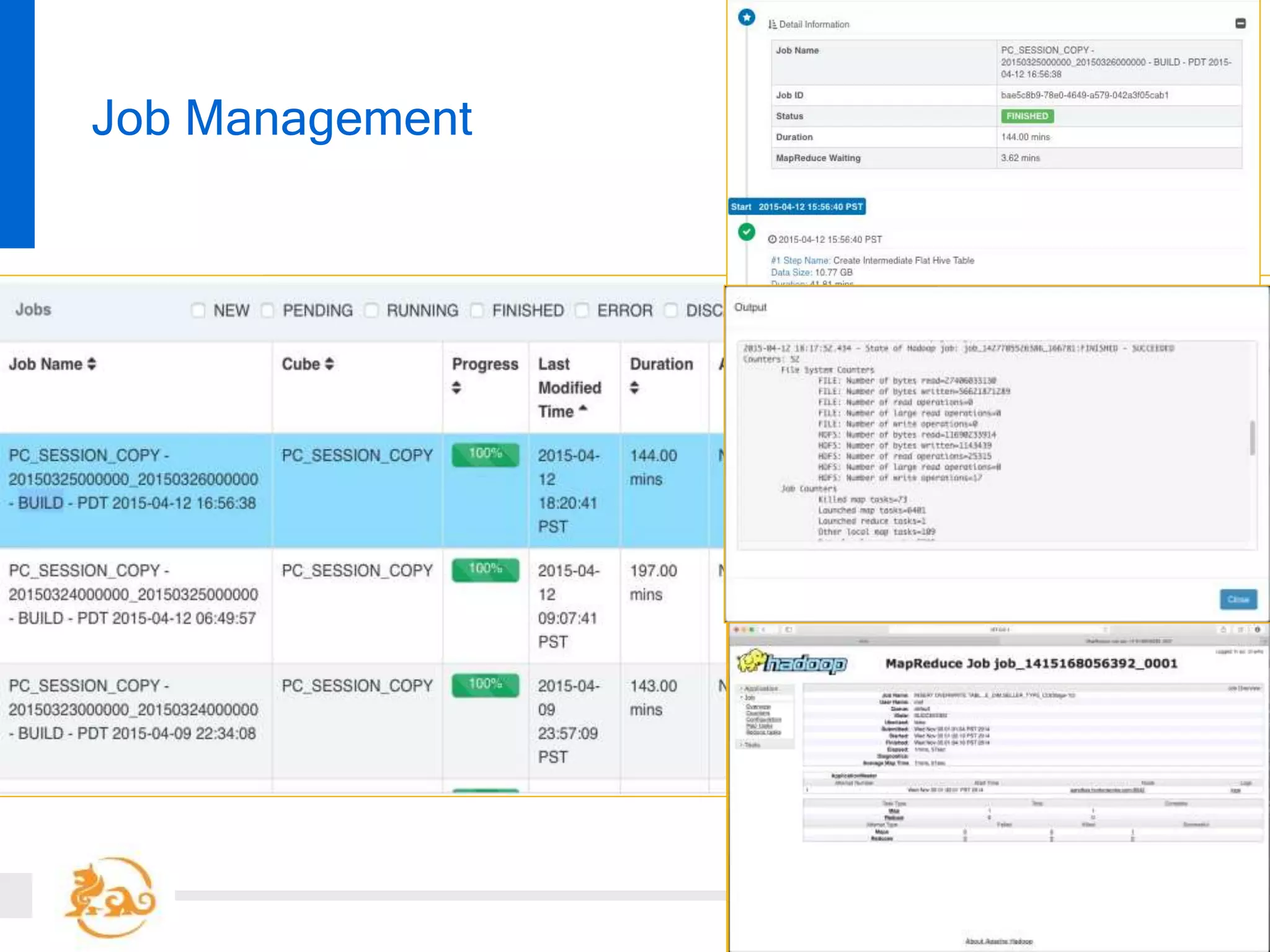 HBaseCon 2015: Apache Kylin - Extreme OLAP Engine for Hadoop | PPT