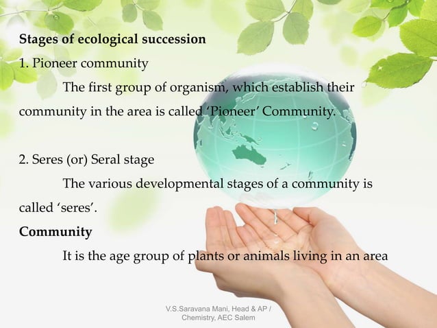 Ecosystem | PPSX | Geography | Science