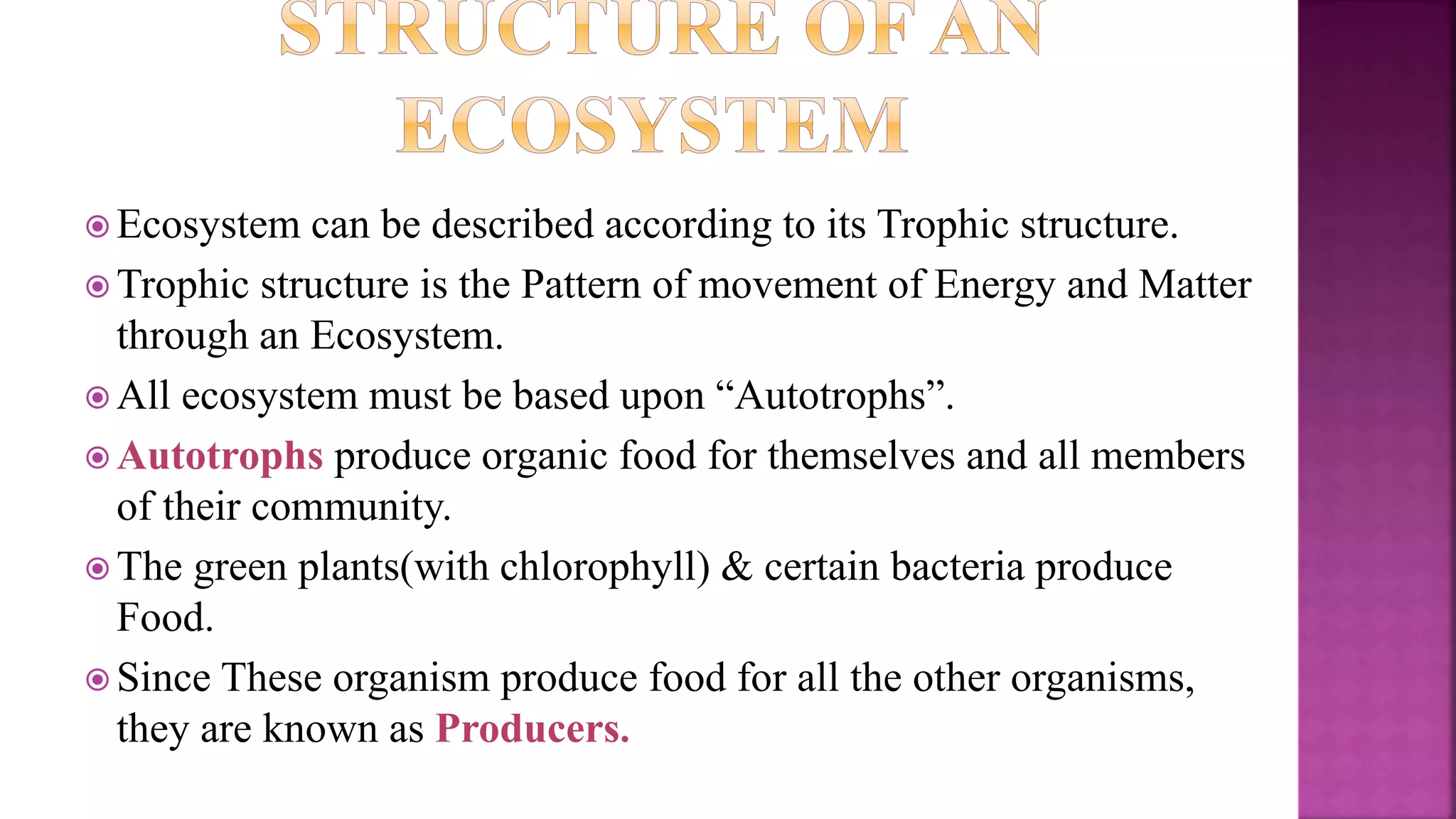 ECOSYSTEM.pptx | Biological Sciences | Science