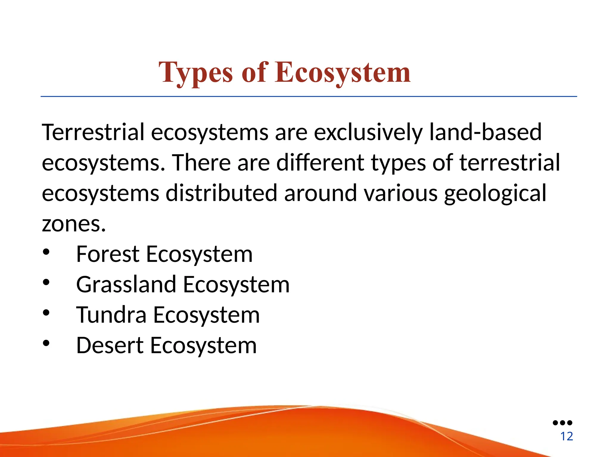 Ecosystems definition, characteristics in the world | PPTX | Geography ...