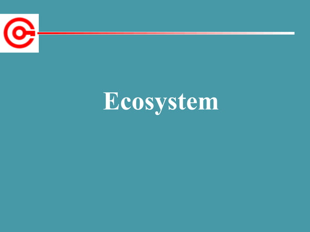 Ecosystems definition, characteristics in the world | PPTX | Geography ...