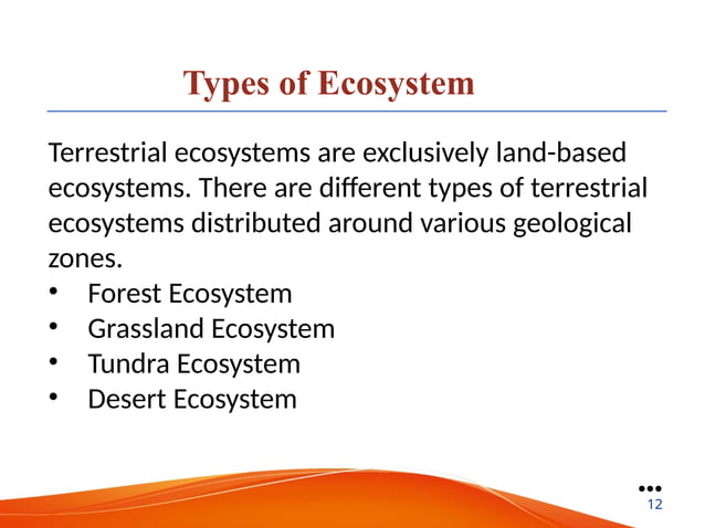 Ecosystems definition, characteristics in the world | PPTX | Geography ...