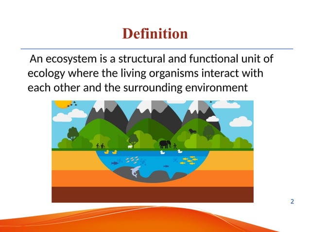 Ecosystems definition, characteristics in the world | PPTX | Geography ...