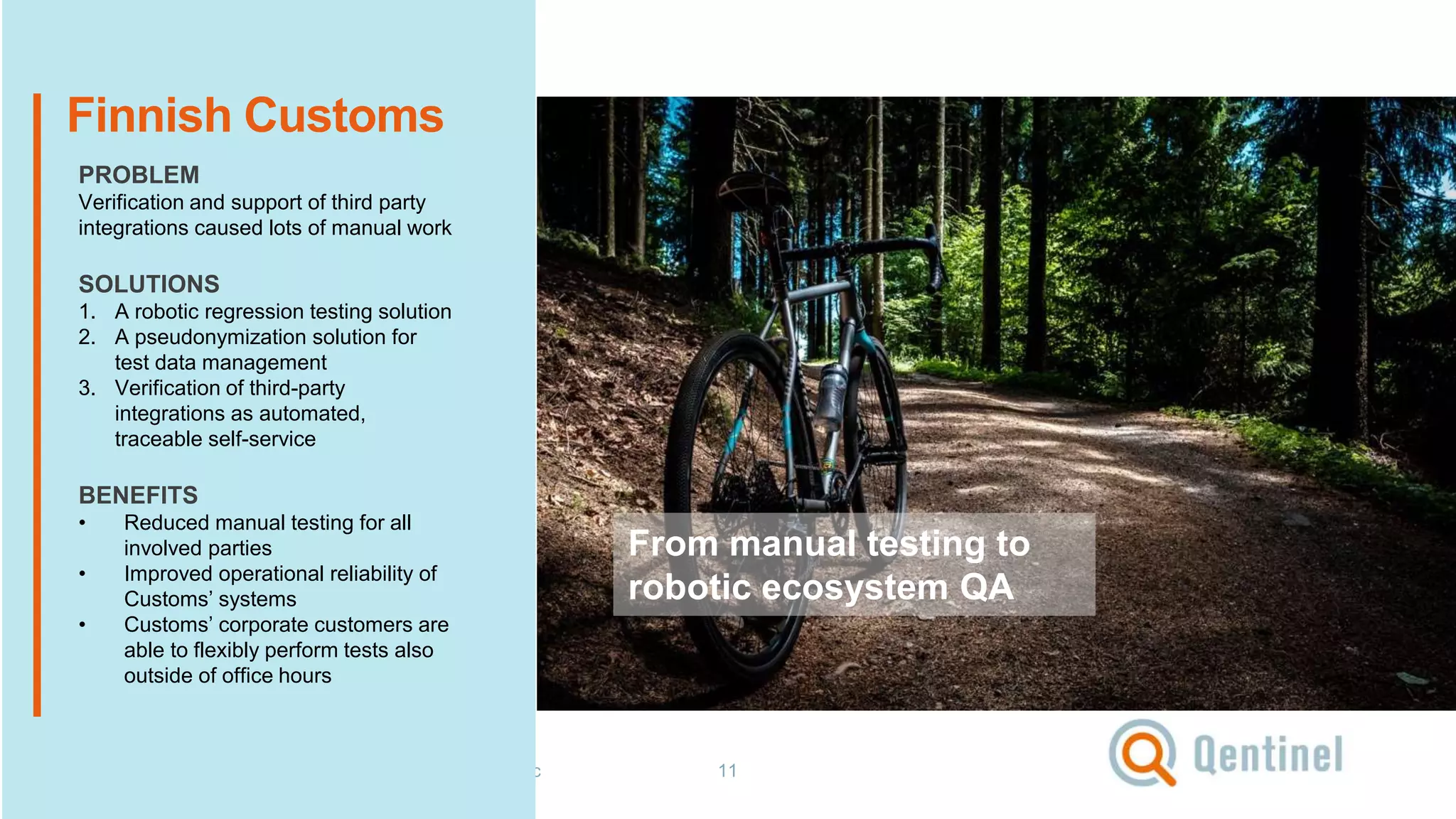 Ecosystem Automation As A Service Qentinel Automation Clinic 1 3 2018