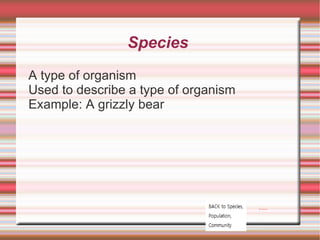 Ecosystem Booklet | ODP | Biological Sciences | Science