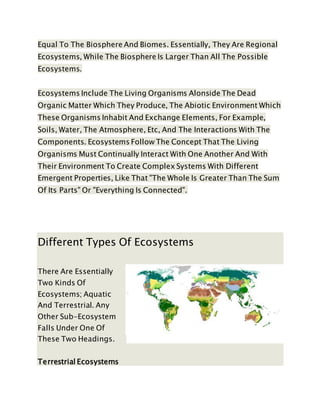 Eco system class 12th | DOCX