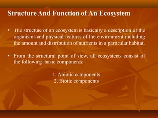 ECOSYSTEM Classification Structure & Functioning (1).pdf