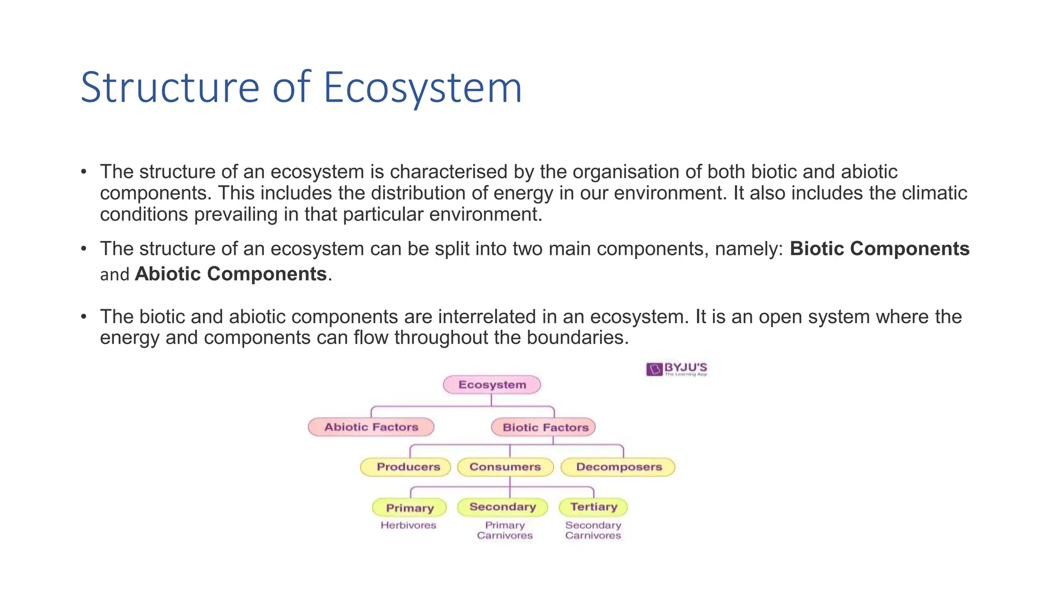 Ecosystem & Ecology for Basic Sciences EVS syllabus | PPT