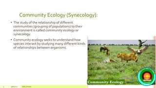 Ecosystem ecology | PPTX