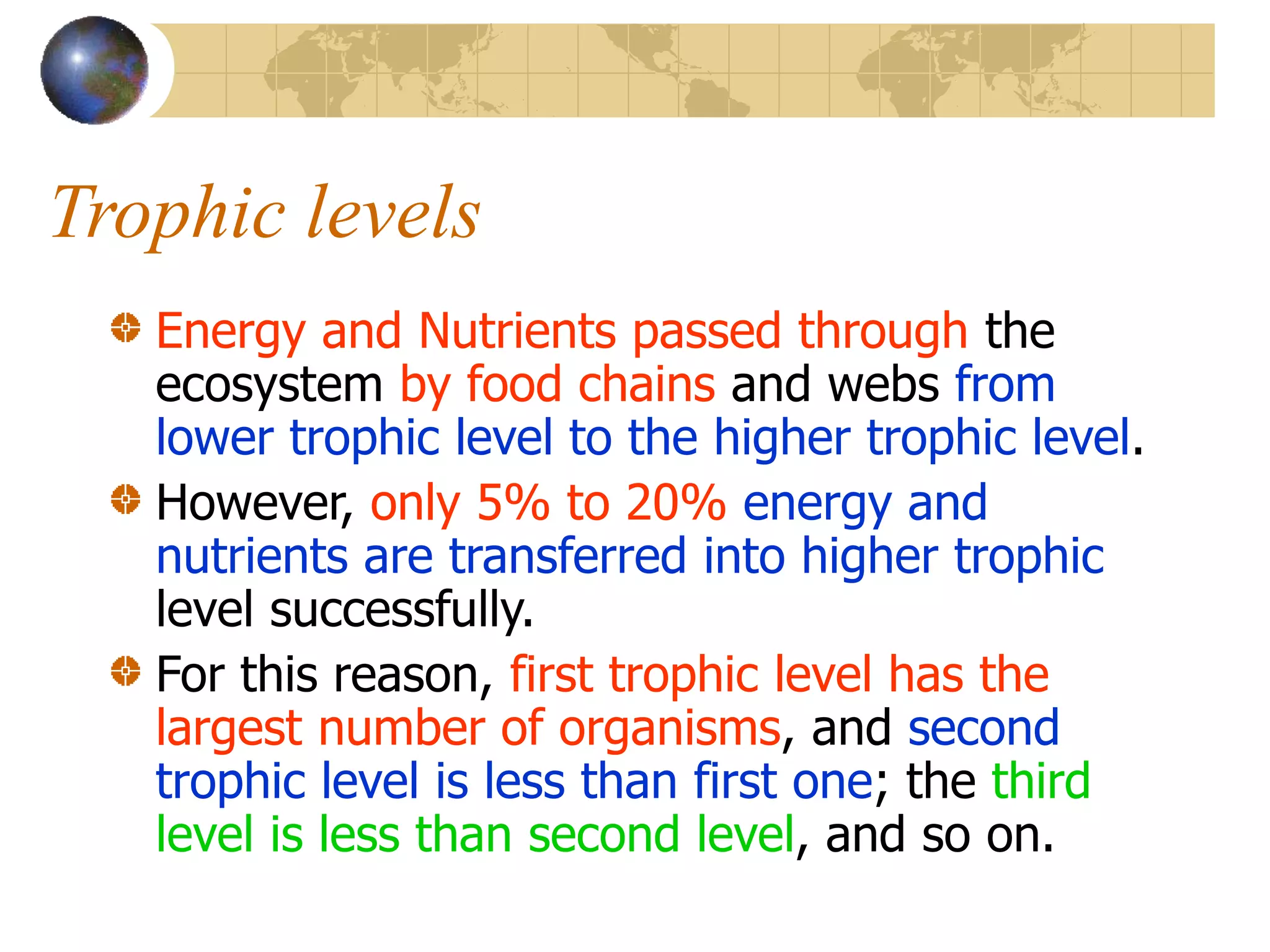 Ecosystem ecology of environment | PPT