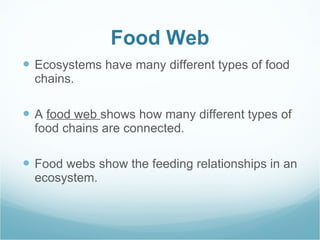 Ecosystem energy flow (part 2) | PPT | Science