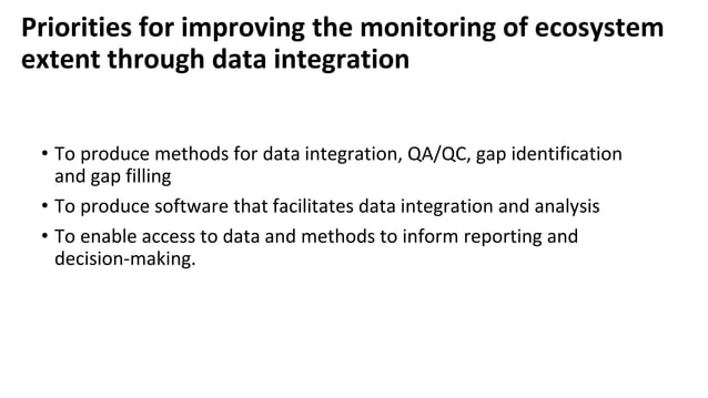 Overview of Ecosystem Extent and Integrity Slides | PPT