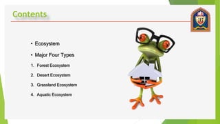 Types of Ecosystem | PPT