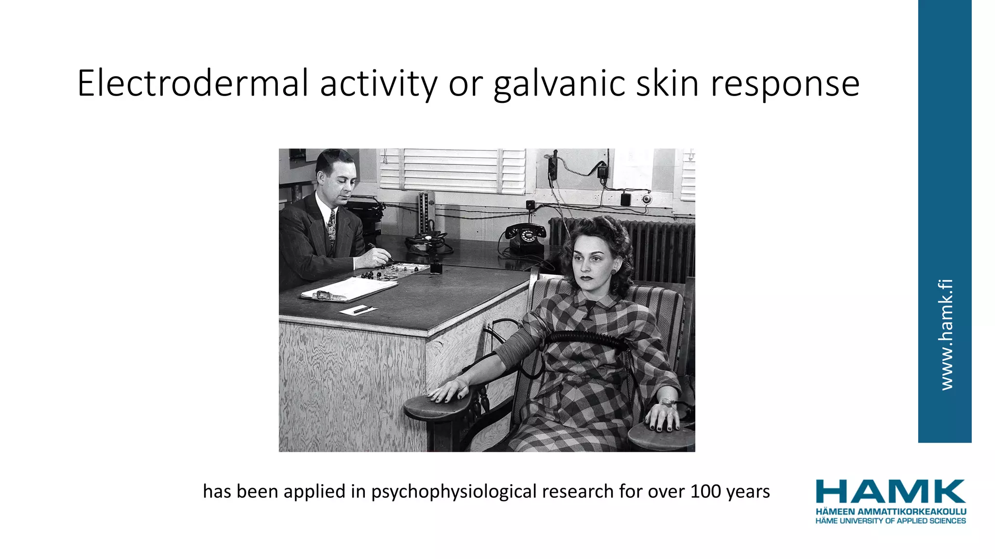 Towards ecosystem for research and development of electrodermal activity applications | PPT