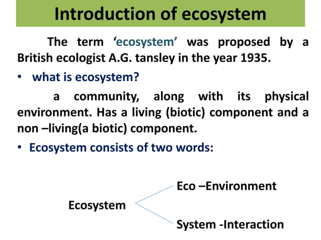 Ecosystem function type teristrial(forest and grassland) | PPTX ...