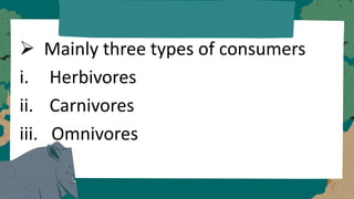 ECOSYSTEM HABITAT NICHE , FOOD CHAIN & WEB | PPTX